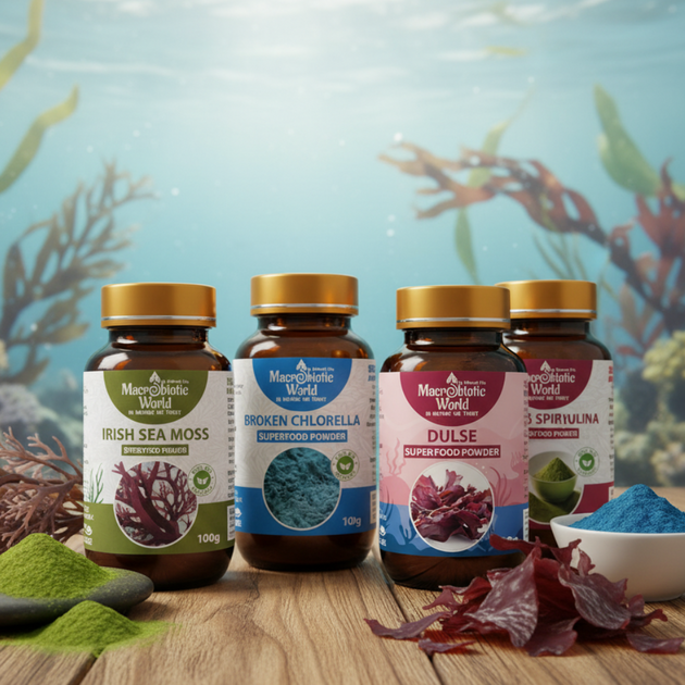 Algae & Seaweed Powders – Macrobiotic World