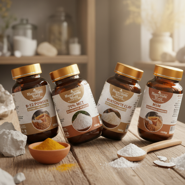 Minerals & Functional Powders – Macrobiotic World