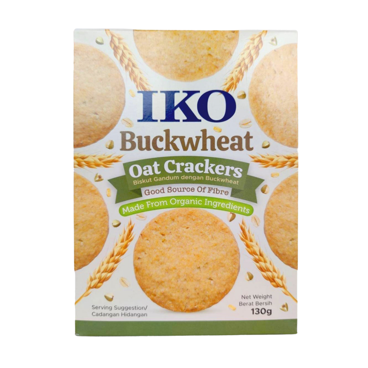 Buckwheat Oat Crackers - Organic – Macrobiotic World
