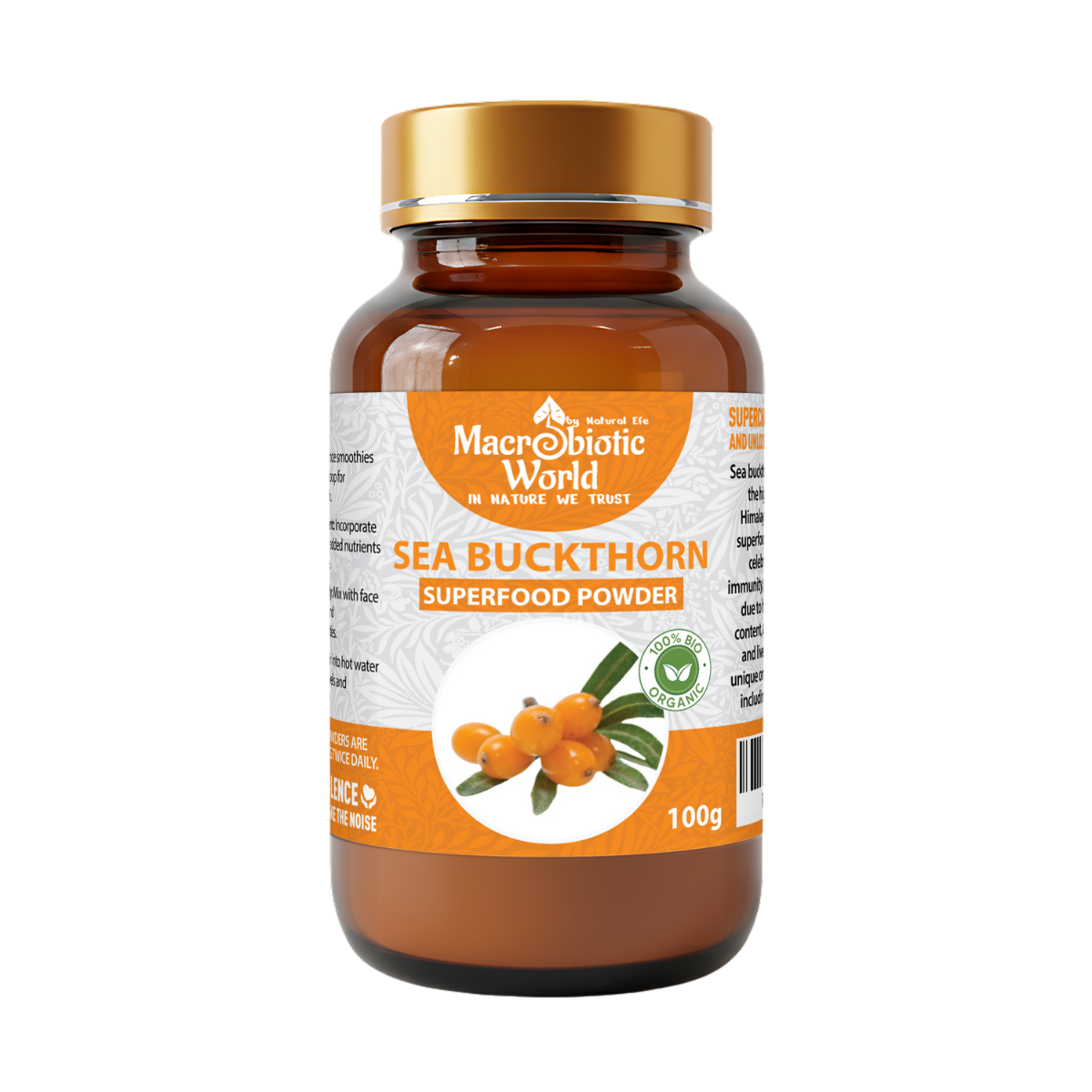 Sea Buckthorn Superfood Powder - Organic Bio – Macrobiotic World